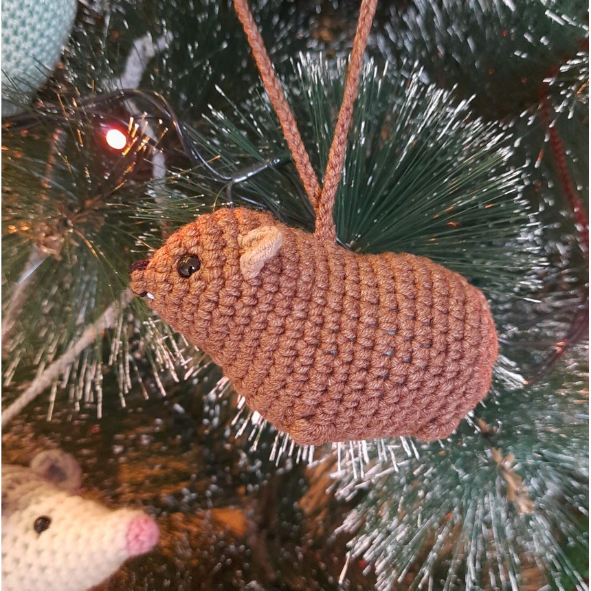 Rock Hyrax Wawa Awawa animal for rear view mirror, bag charm, keychain ...